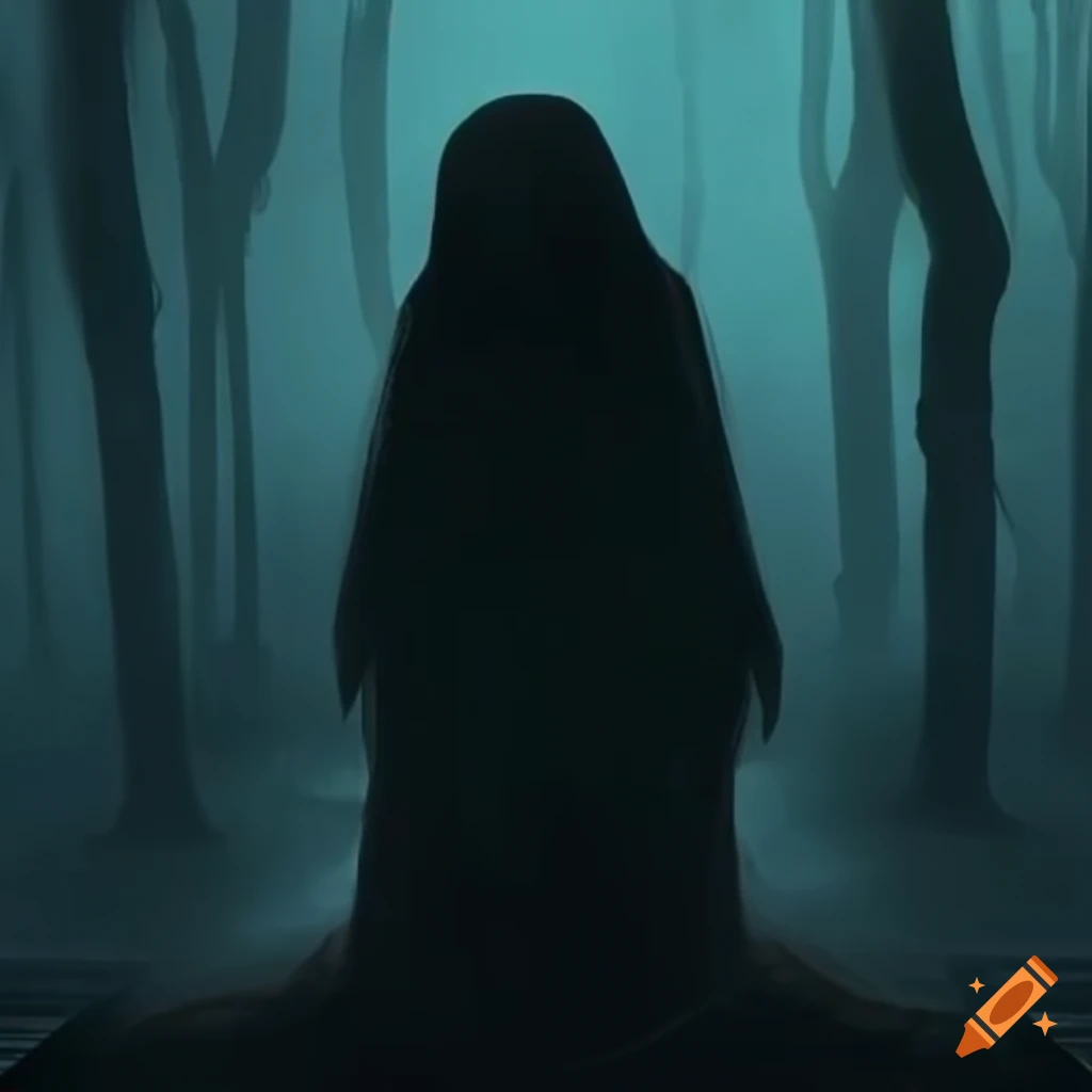 Image depicting a mysterious figure in shadows