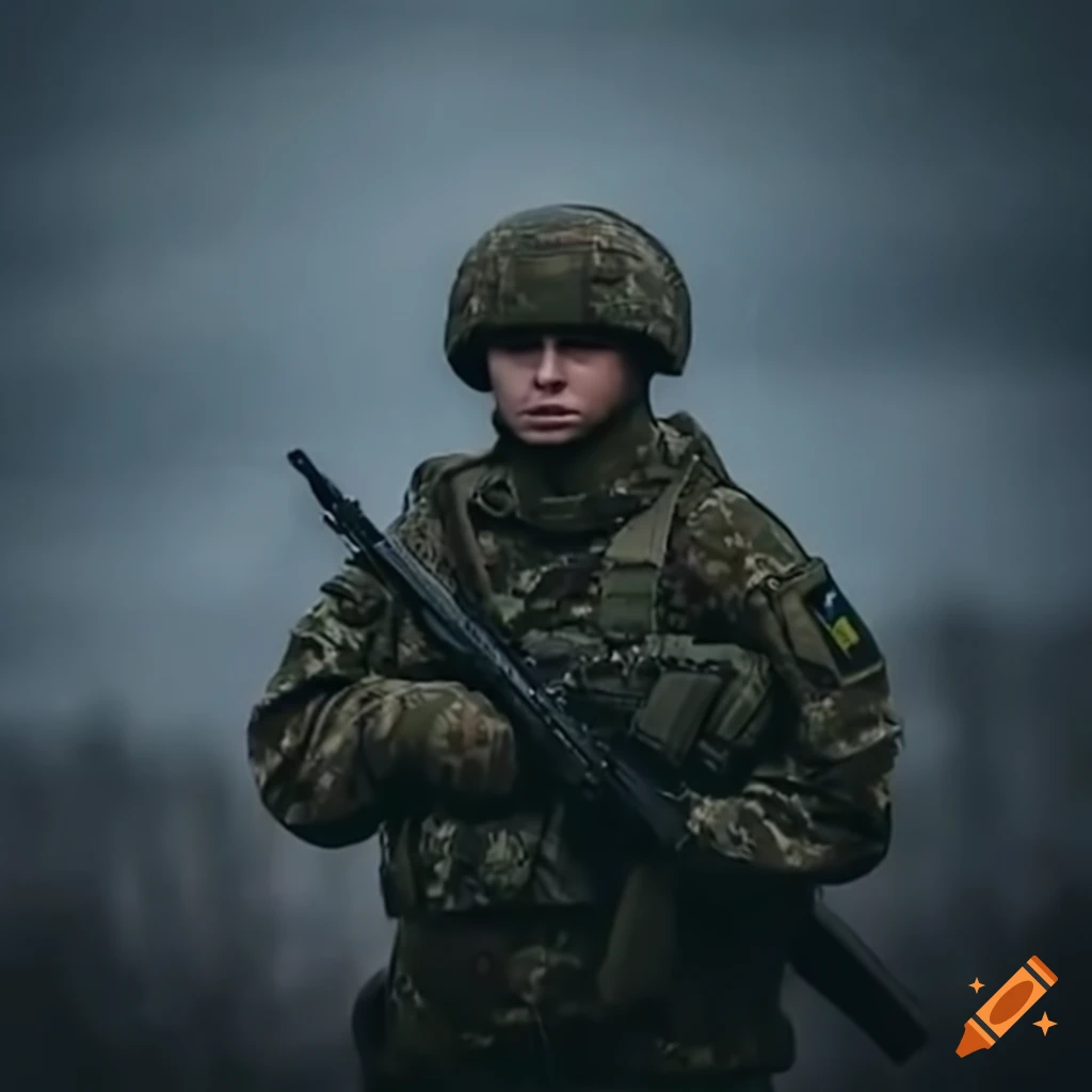 People in donetsk welcoming ukrainian army on Craiyon