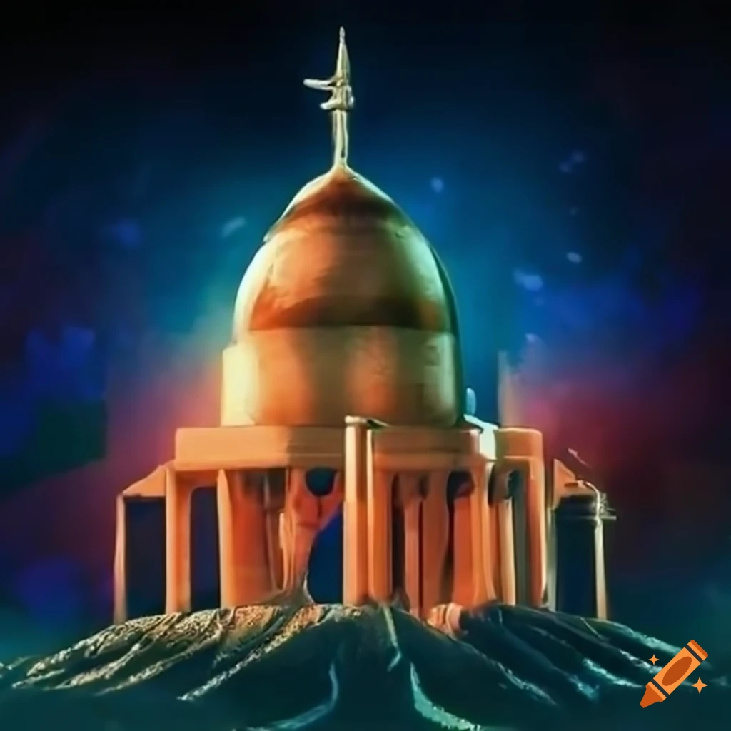 Islamic background with 1280x720 resolution