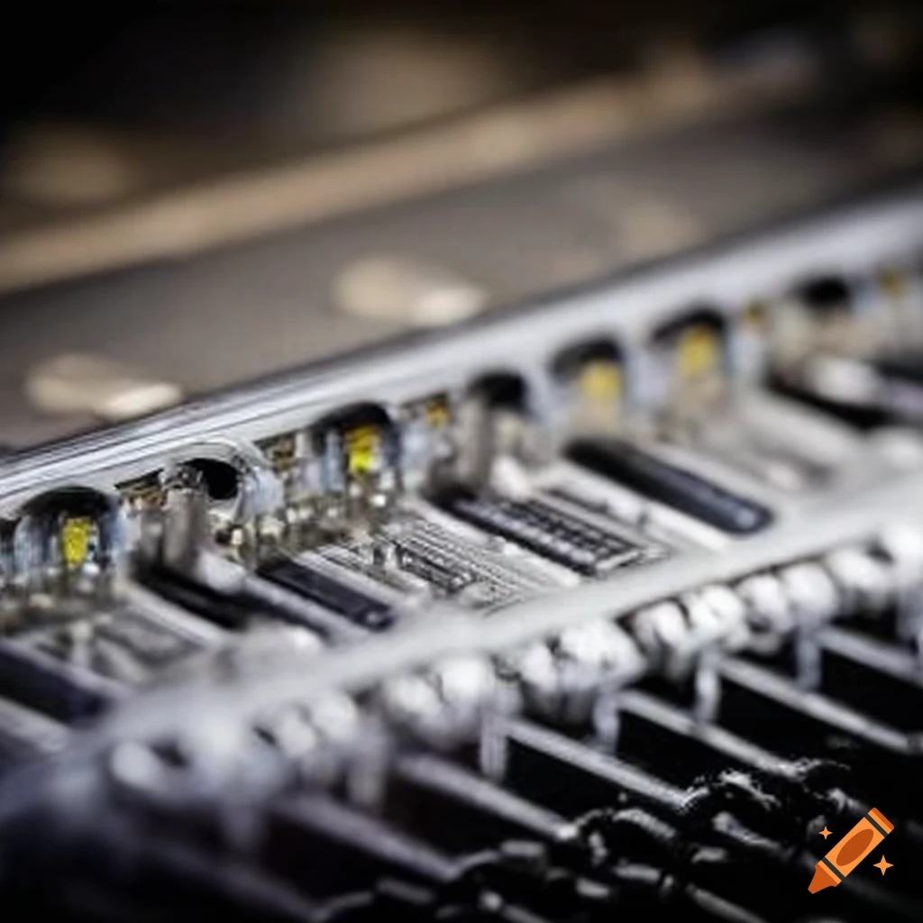 Illustration of a well-populated server