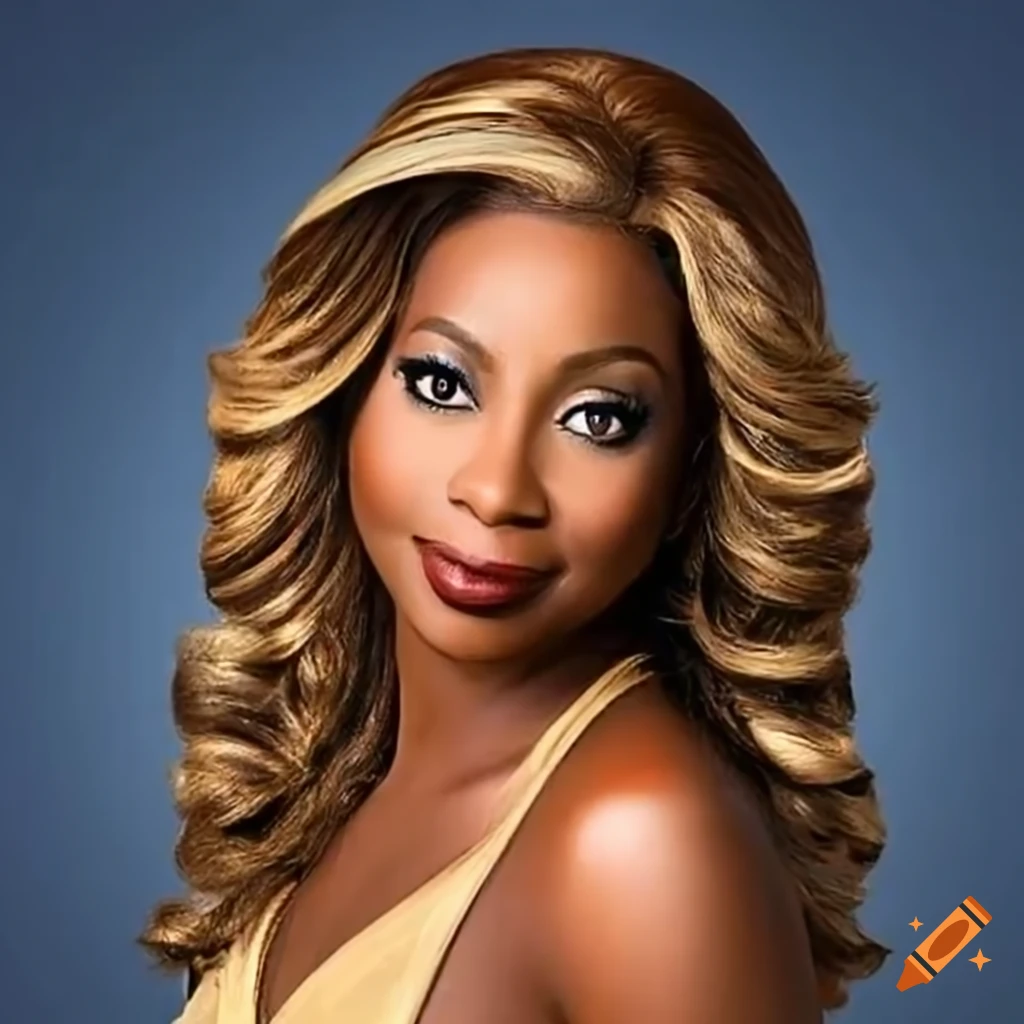 Portrait of Lynette Charles as superhero on Craiyon