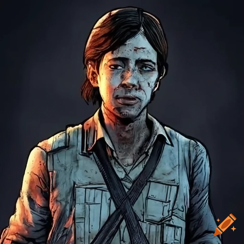 Mark fischbach as a character in the walking dead video game