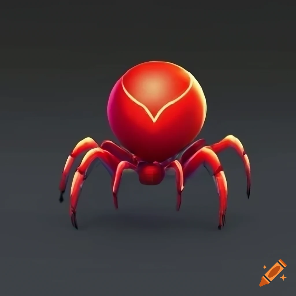 Artistic representation of spider-man made of spiders on Craiyon