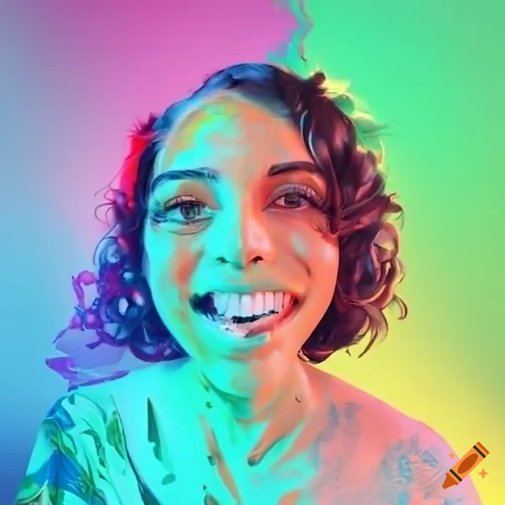 YouTube effect illustration on Craiyon