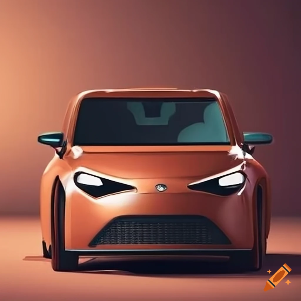 Eco-friendly car on Craiyon