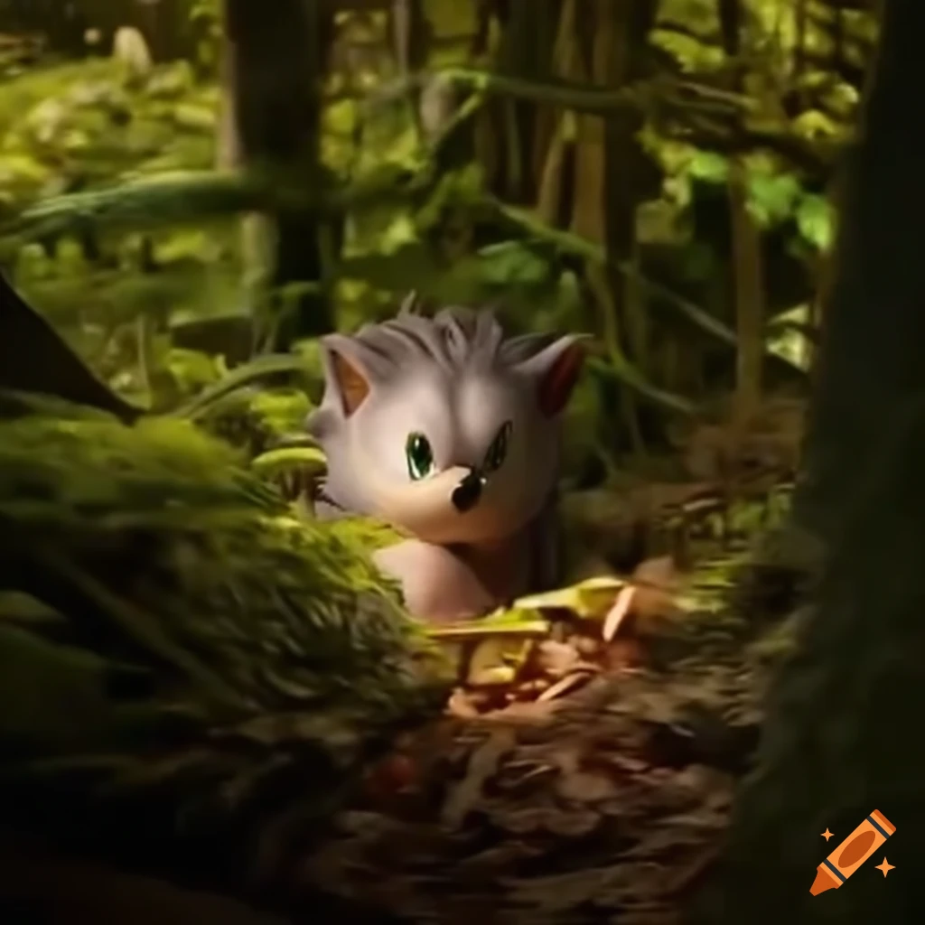 Footage of sonic the hedgehog in the wild