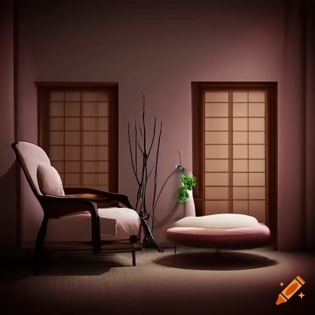 Futuristic living room decoration in 2050 on Craiyon