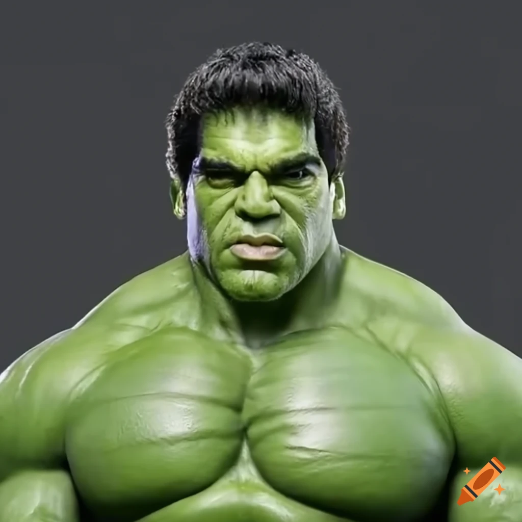 Photorealistic Image Of Lou Ferrigno As Hulk On Craiyon