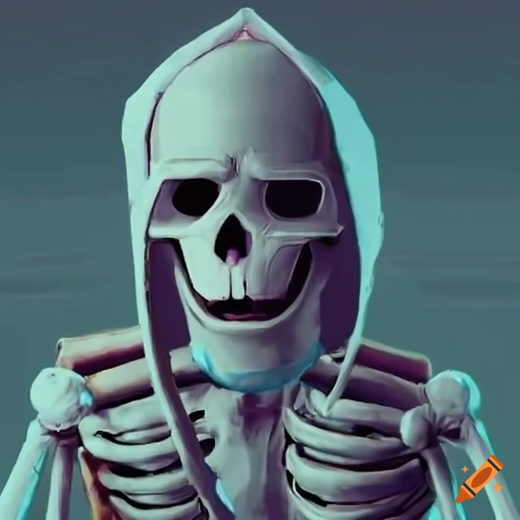 Skeleton link on Craiyon