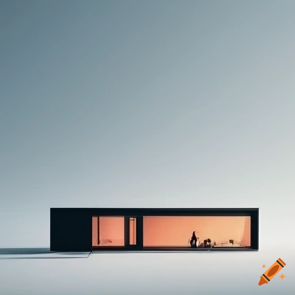 Minimalist architecture design on Craiyon