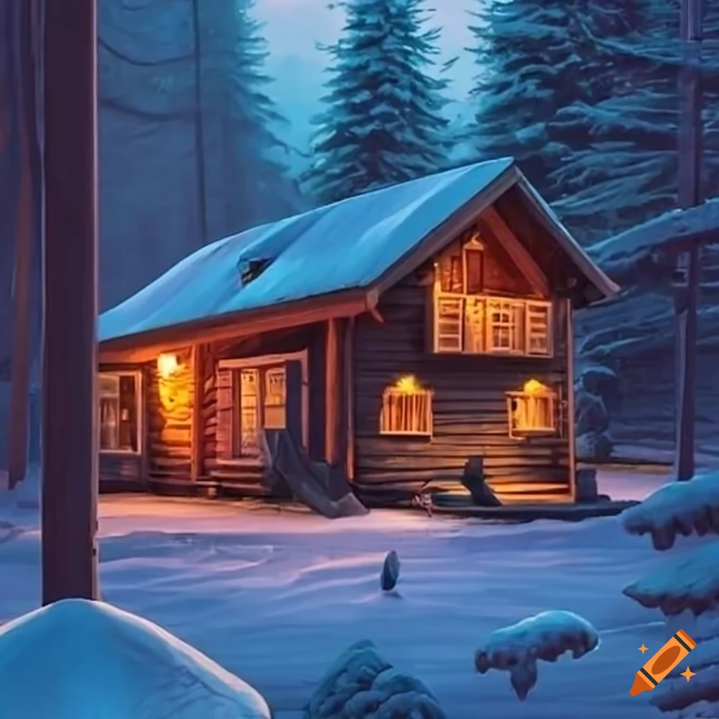 Small cabin on Craiyon