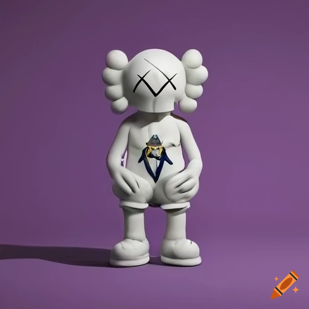 Artwork of real madrid with kaws collaboration on Craiyon