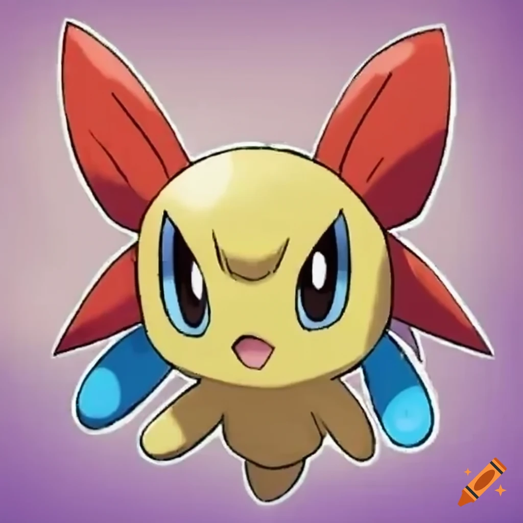 Illustration of a new wind-type pokémon by ken sugimori on Craiyon