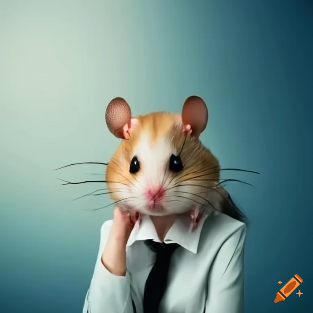 Humanoid rat doctor on Craiyon