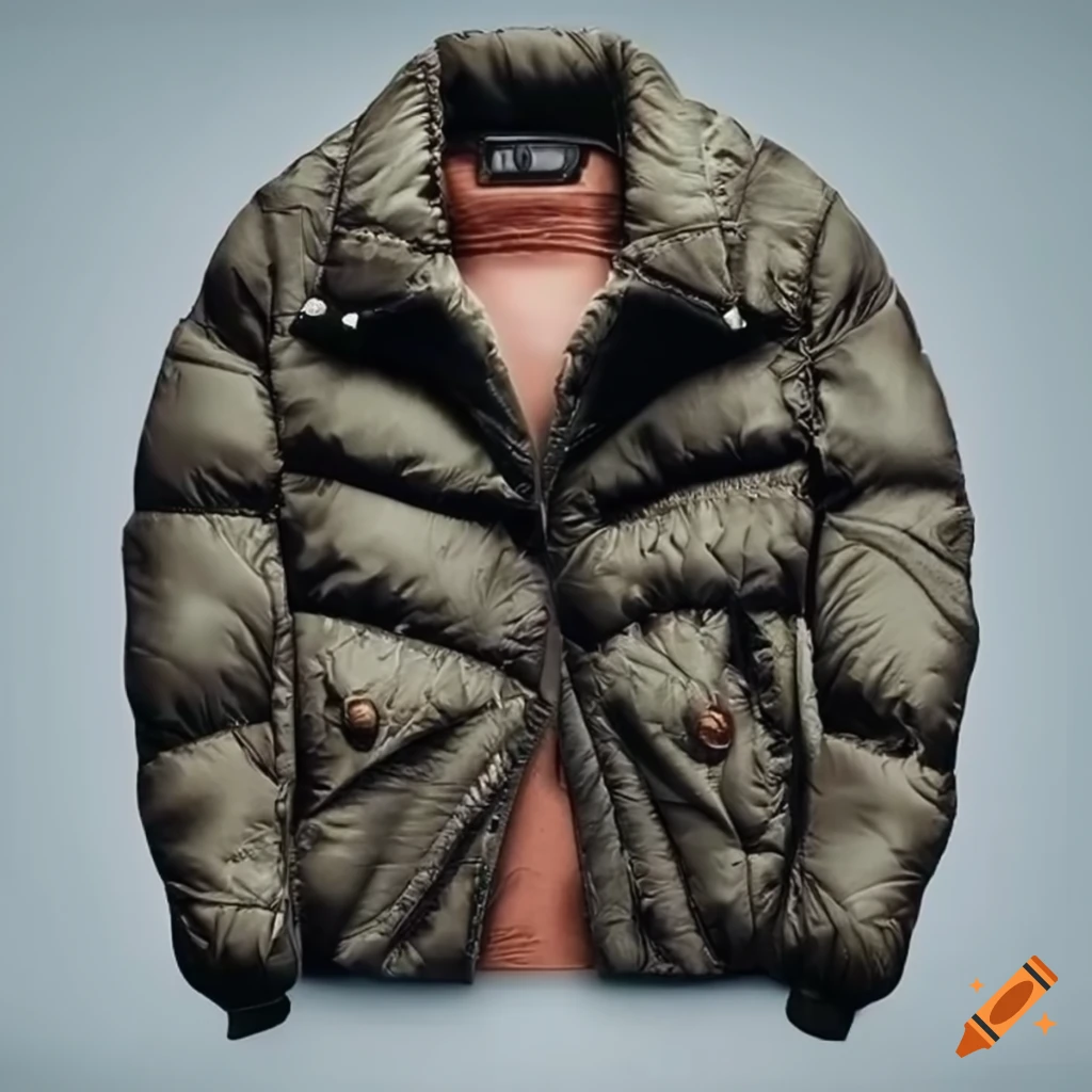 Men's field jacket in 1024 x 1024 size on Craiyon