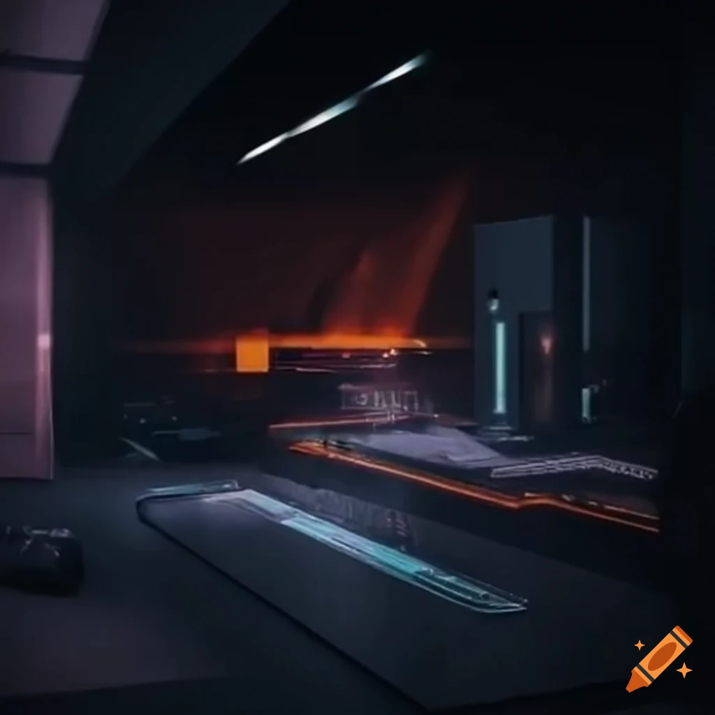 Futuristic rap album cover about burnout and success