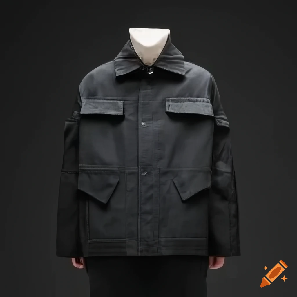 Cotton twill jacket by raf simons