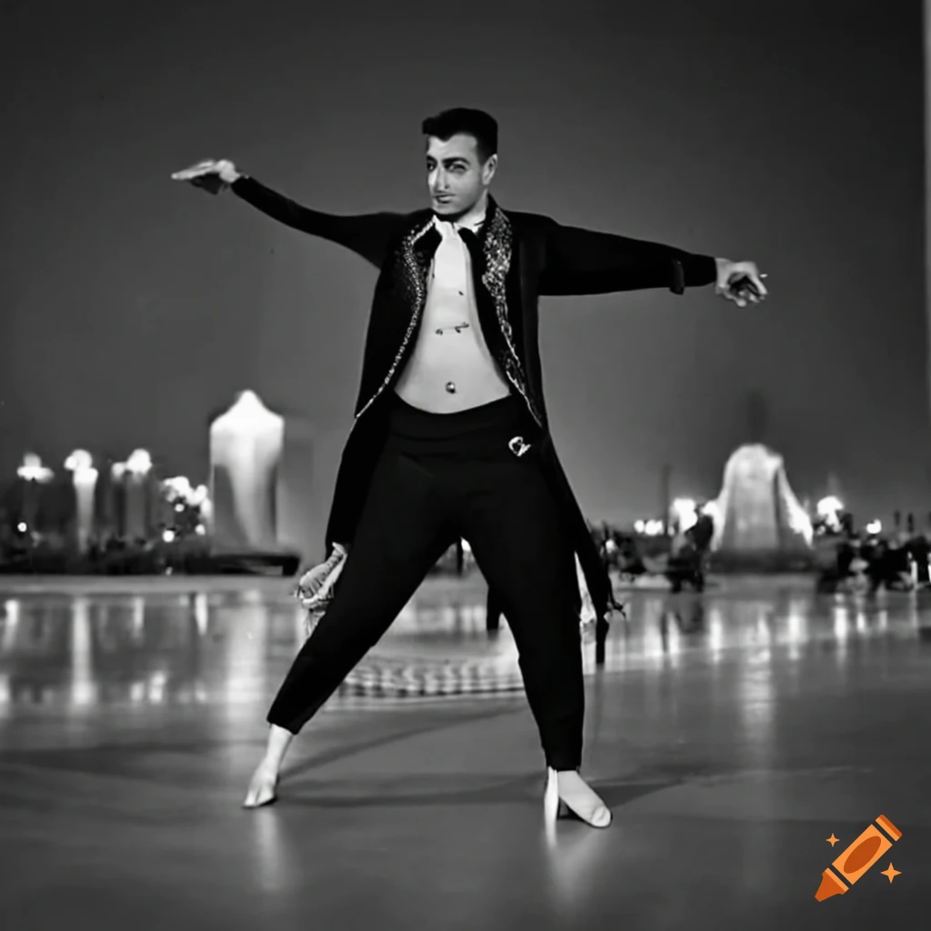 Reza pahlavi dancing in azadi square, tehran