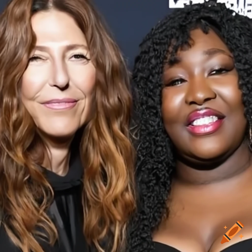 Catherine keener with cupcakke rapper on Craiyon