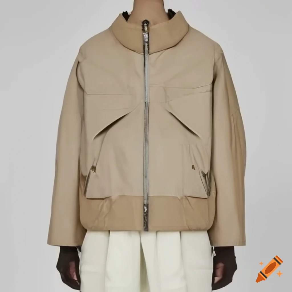 Floor-length black jacket for men by raf simons on Craiyon