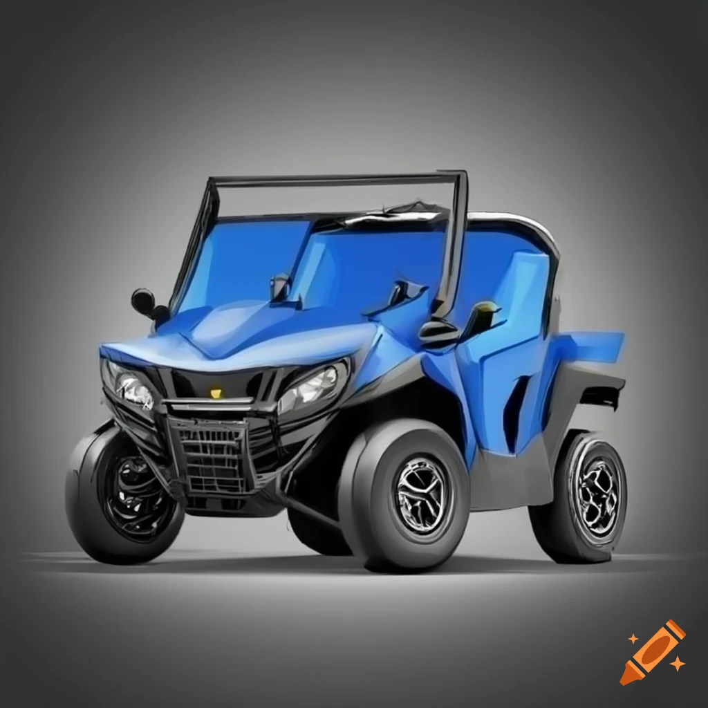Illustration of a yamaha rhino on Craiyon