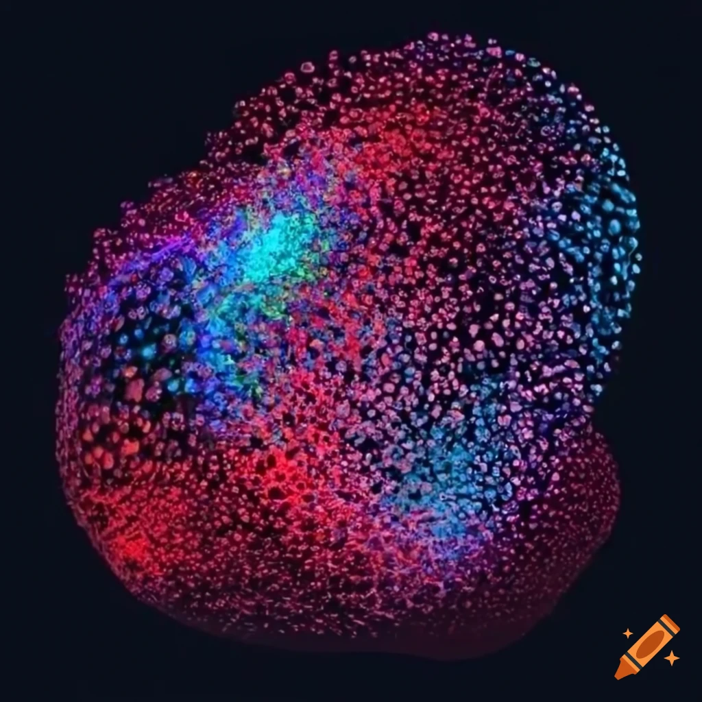 Cluster Visualization Of Data Science On Craiyon