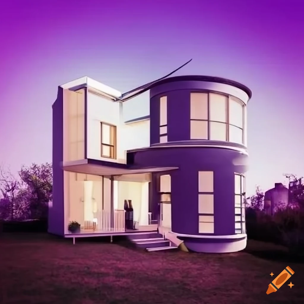 Stylish and aesthetically pleasing residential house with 90's ...