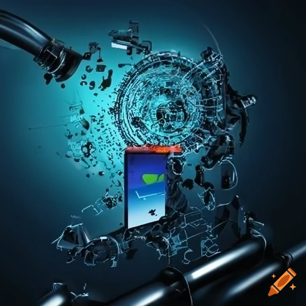 Graphic promoting software for managing compressed air in manufacturing ...