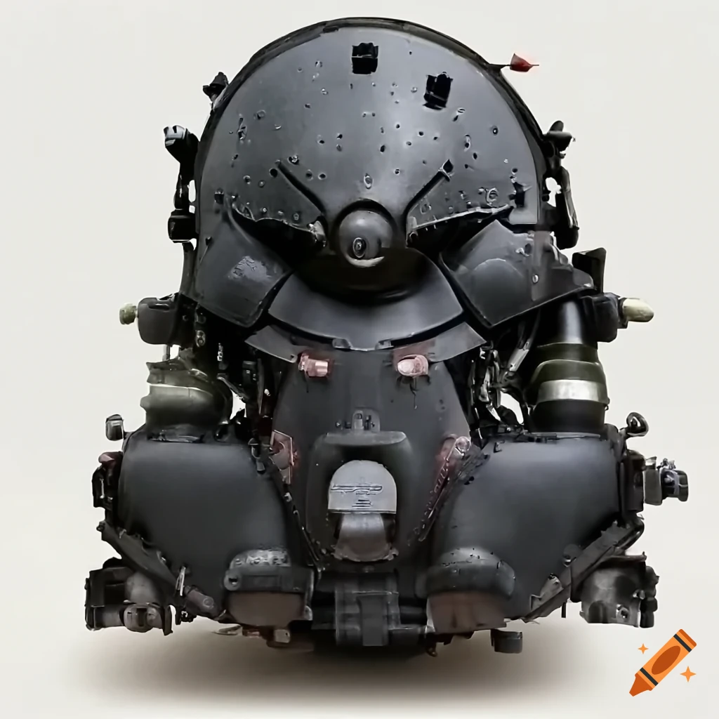 Biopunk tank with cannon and biological elements on Craiyon