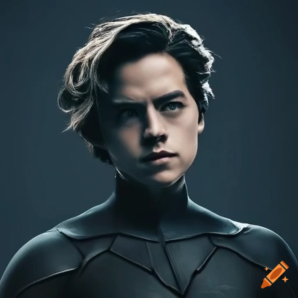 Jack dylan grazer in black and white spider-man suit on Craiyon