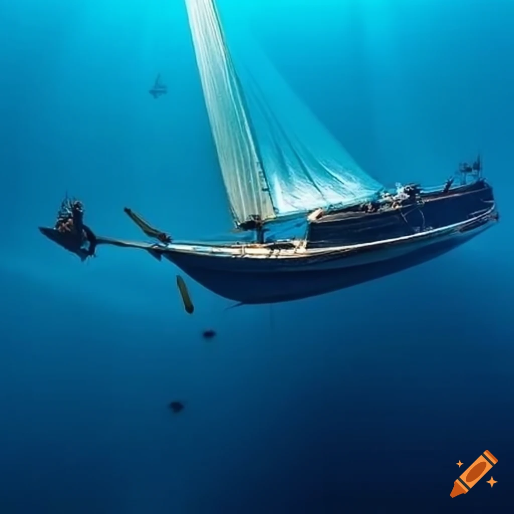 Sailing into the unknown on Craiyon