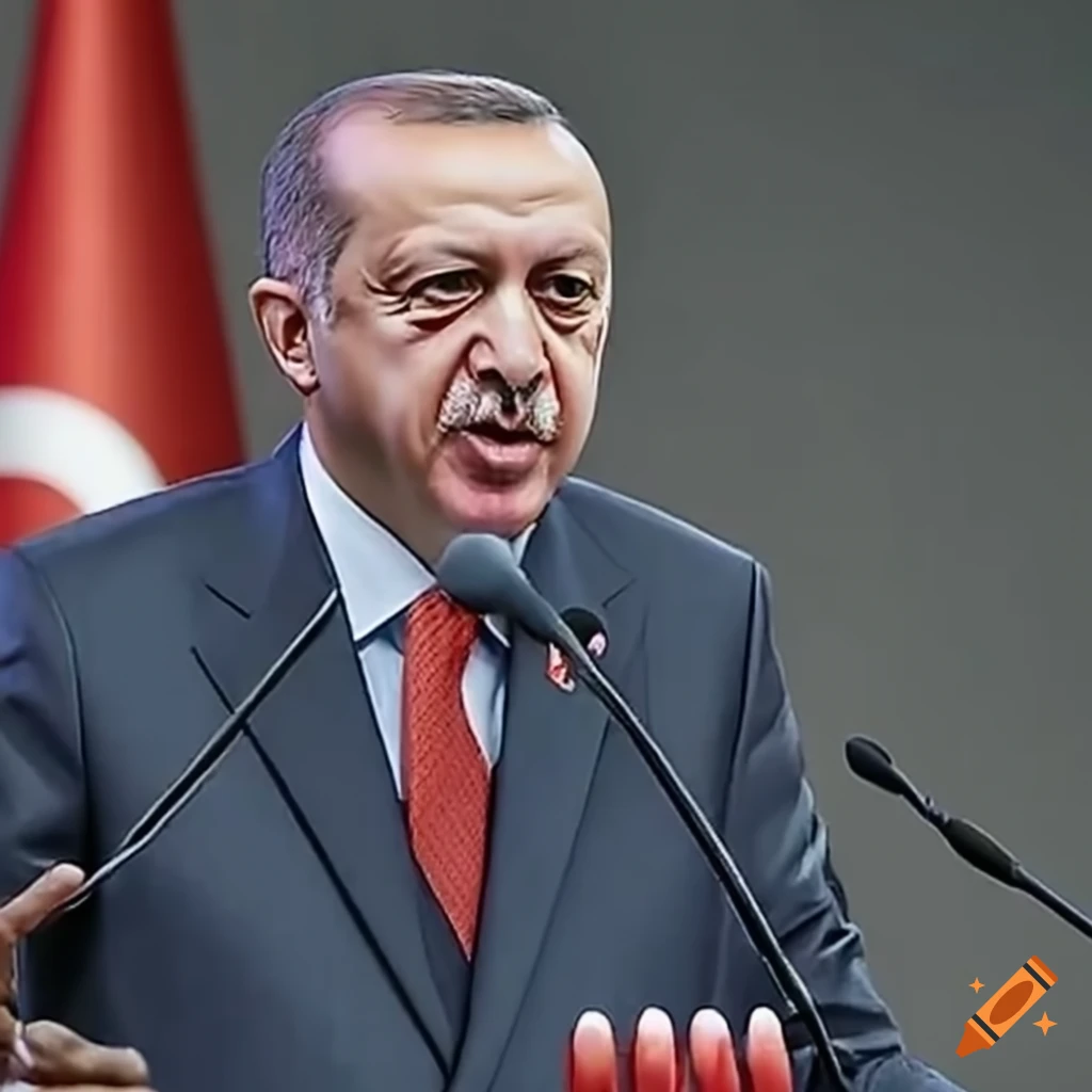 Portrait of recep tayyip erdogan