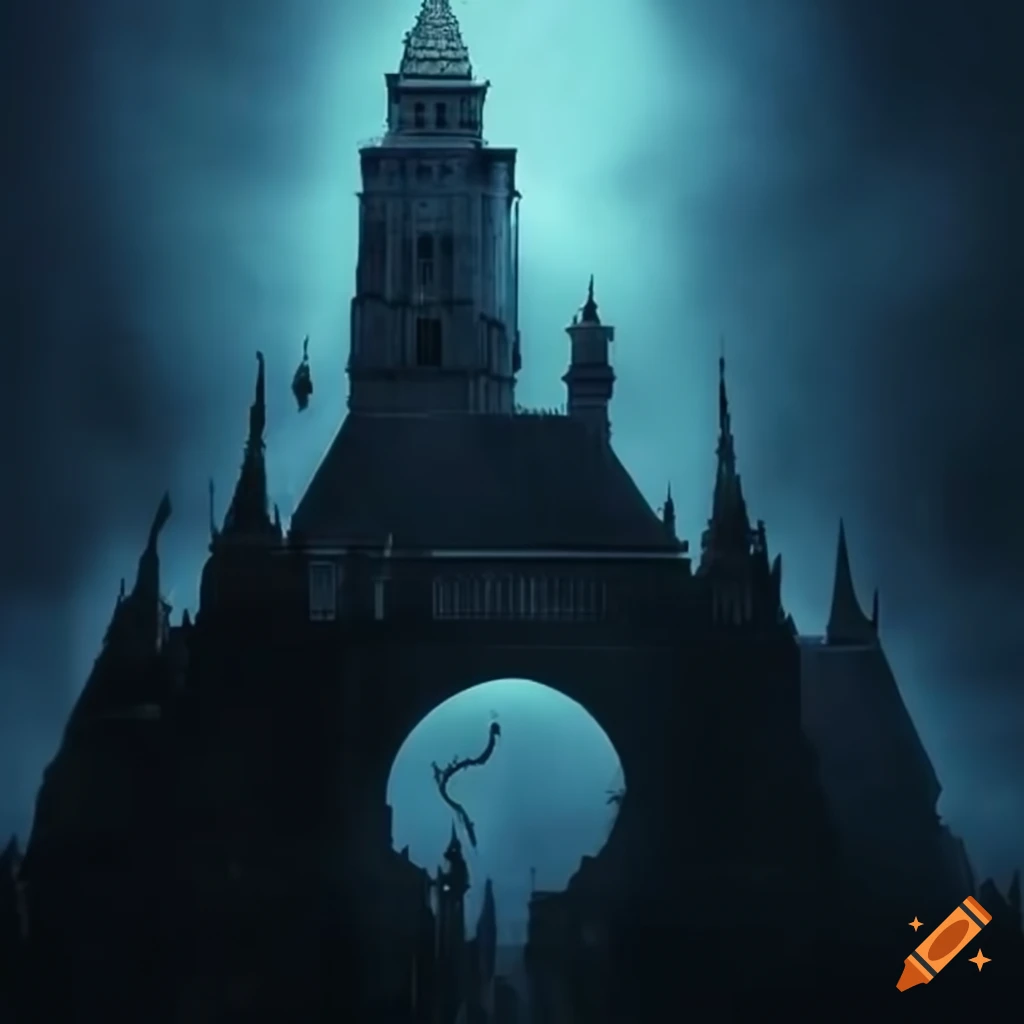 Dark fantasy artwork of a sword-wielding female in a dystopian setting ...