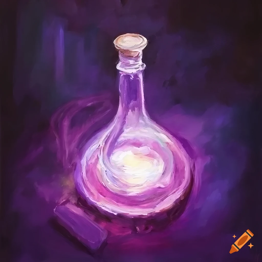 Magic potion on Craiyon