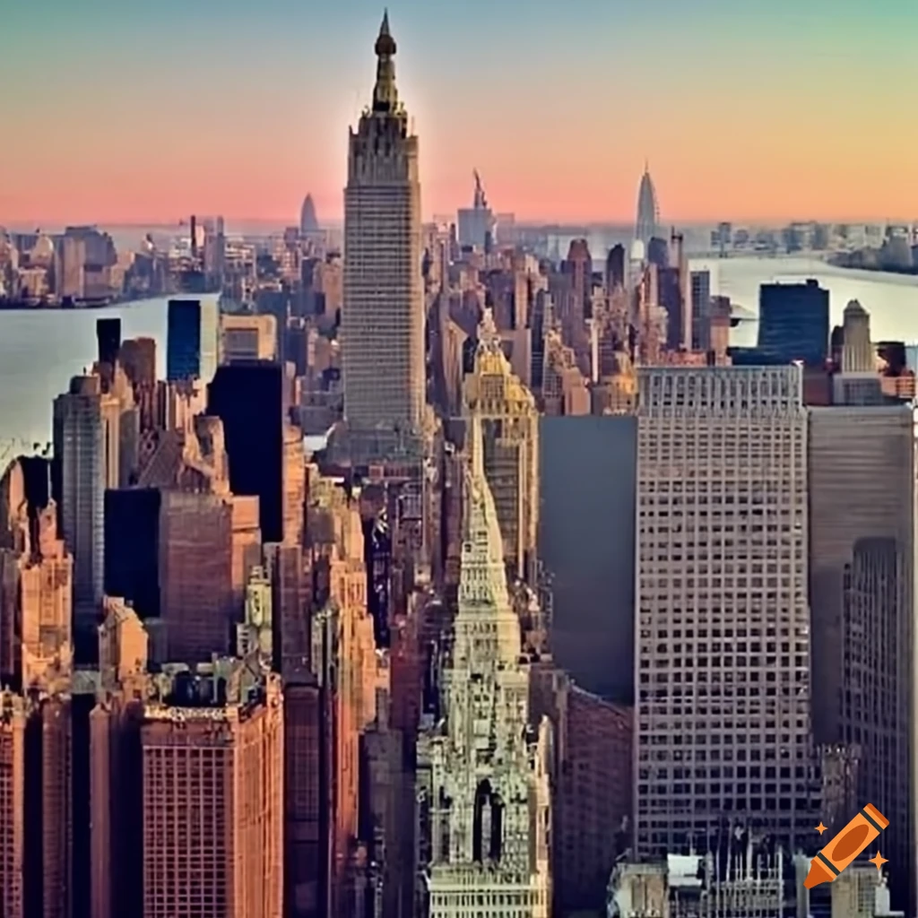 Cityscape view on Craiyon