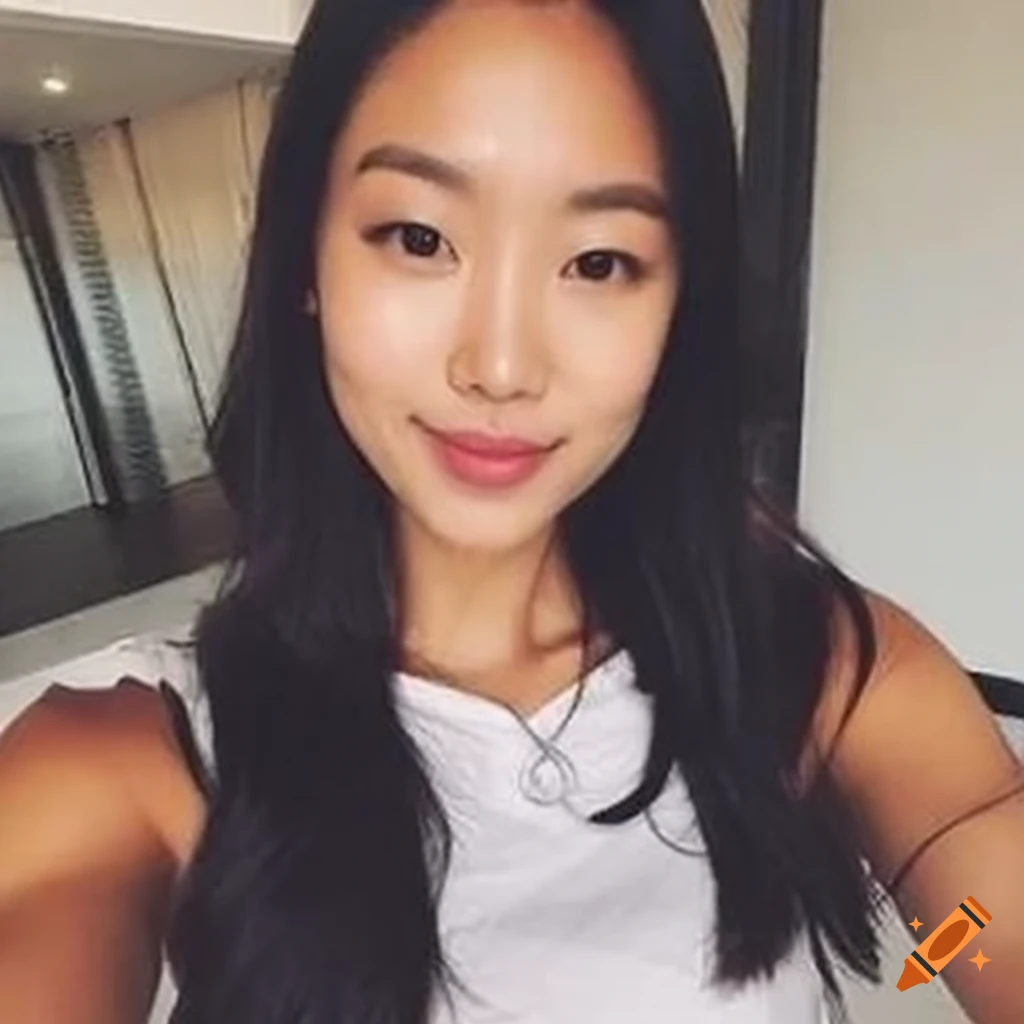 Portrait of a nurse with a natural look and slim figure on Craiyon