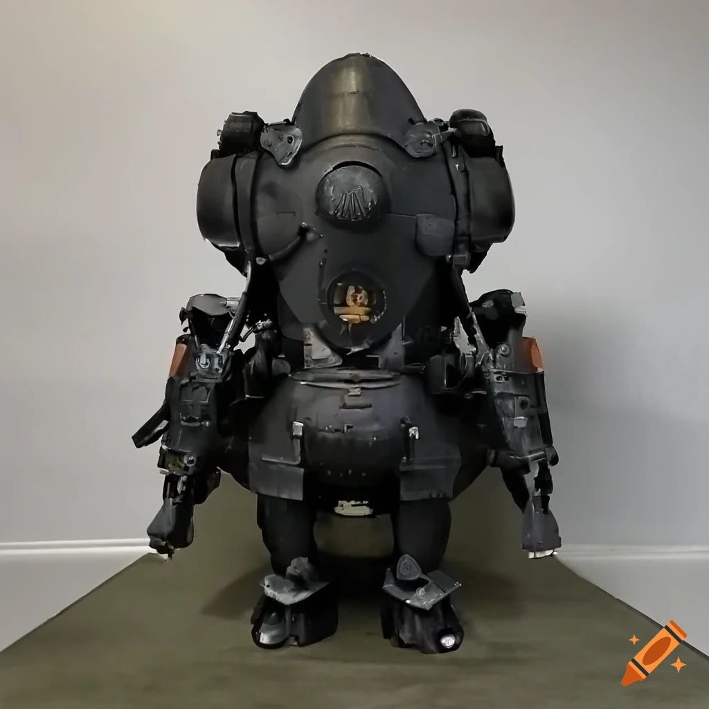 Photo-realistic design of a knight-shaped steam locomotive with black ...