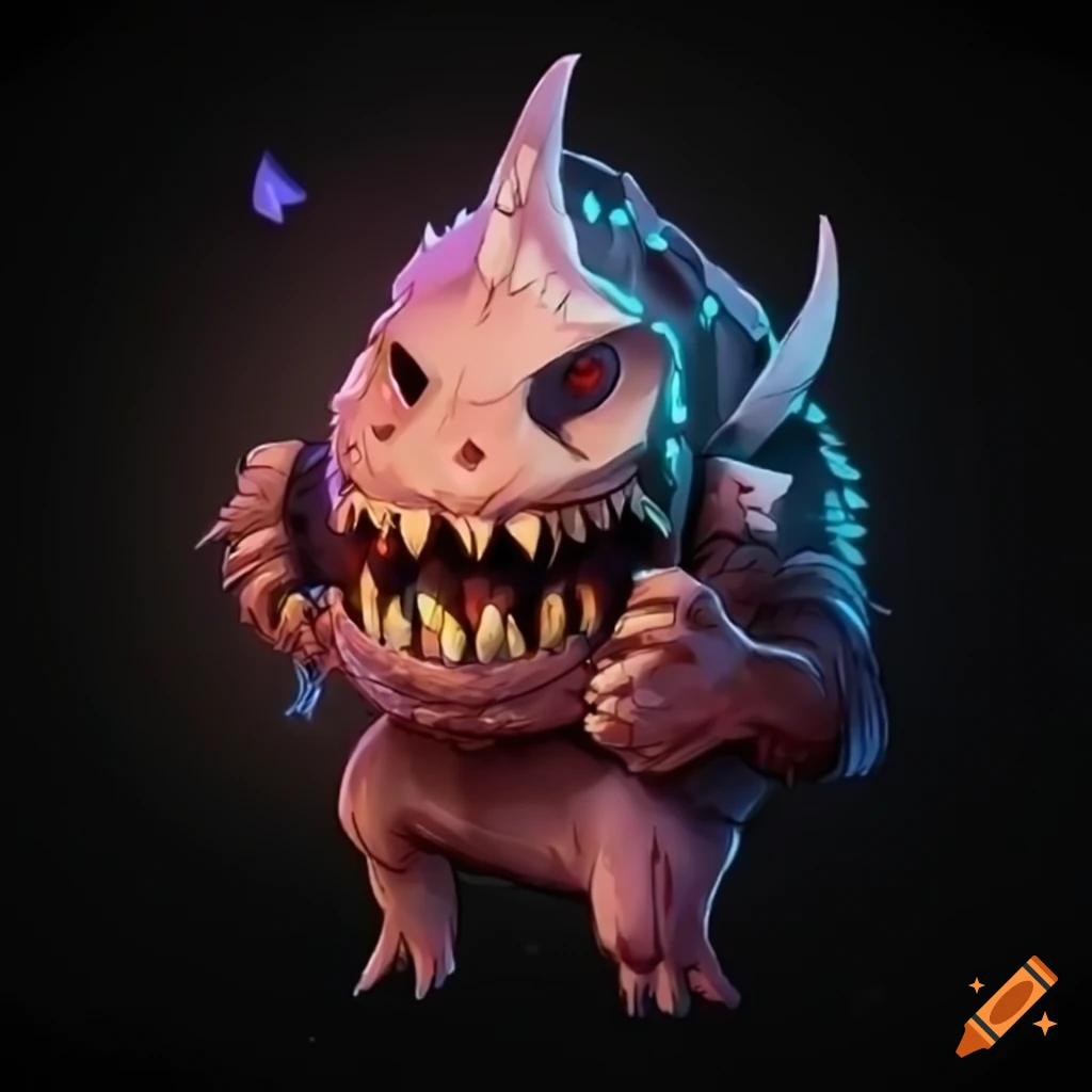 Image of a giga gromp on Craiyon