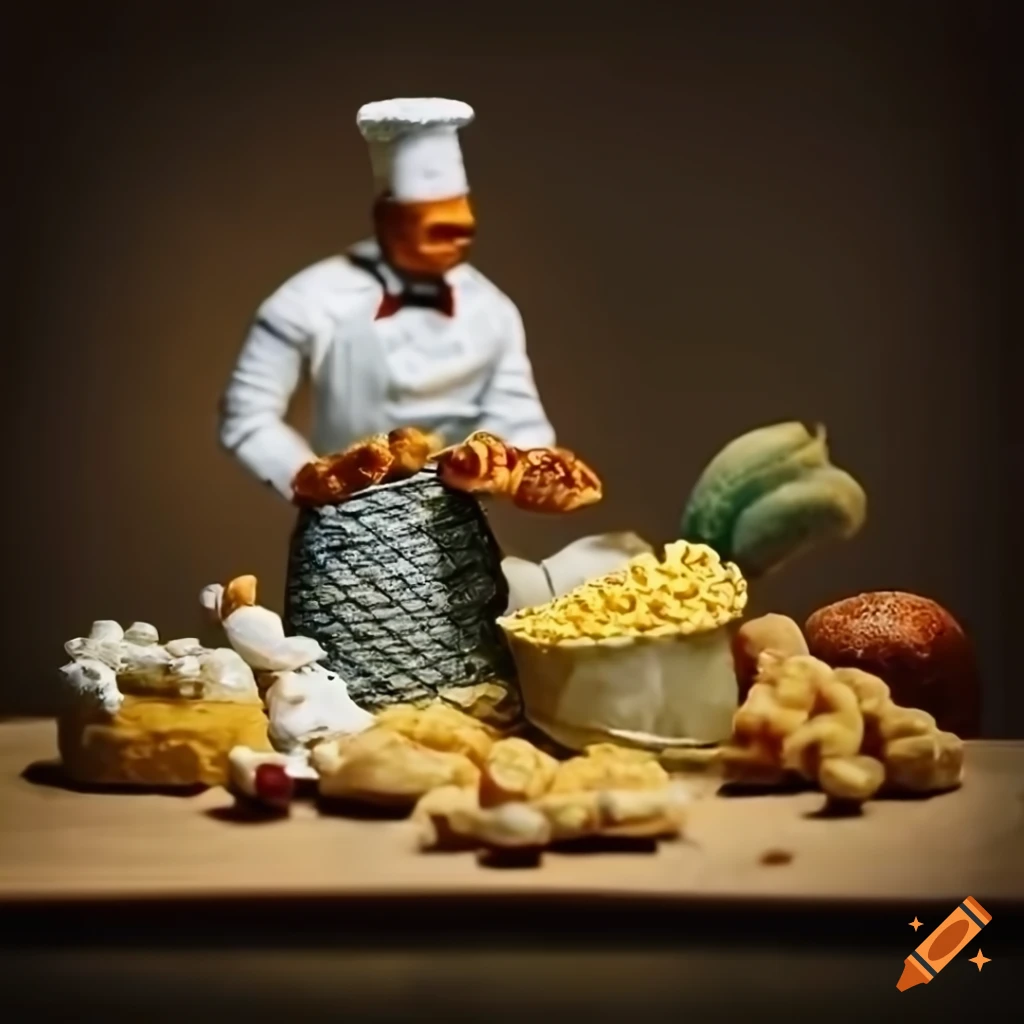 Norman rockwell-style miniature figurines on Craiyon