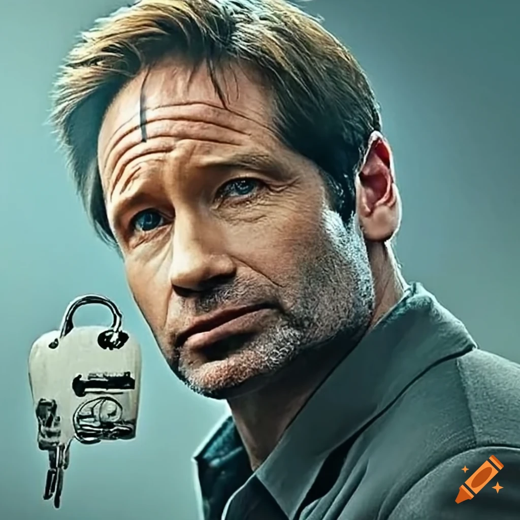 David duchovny with car keys