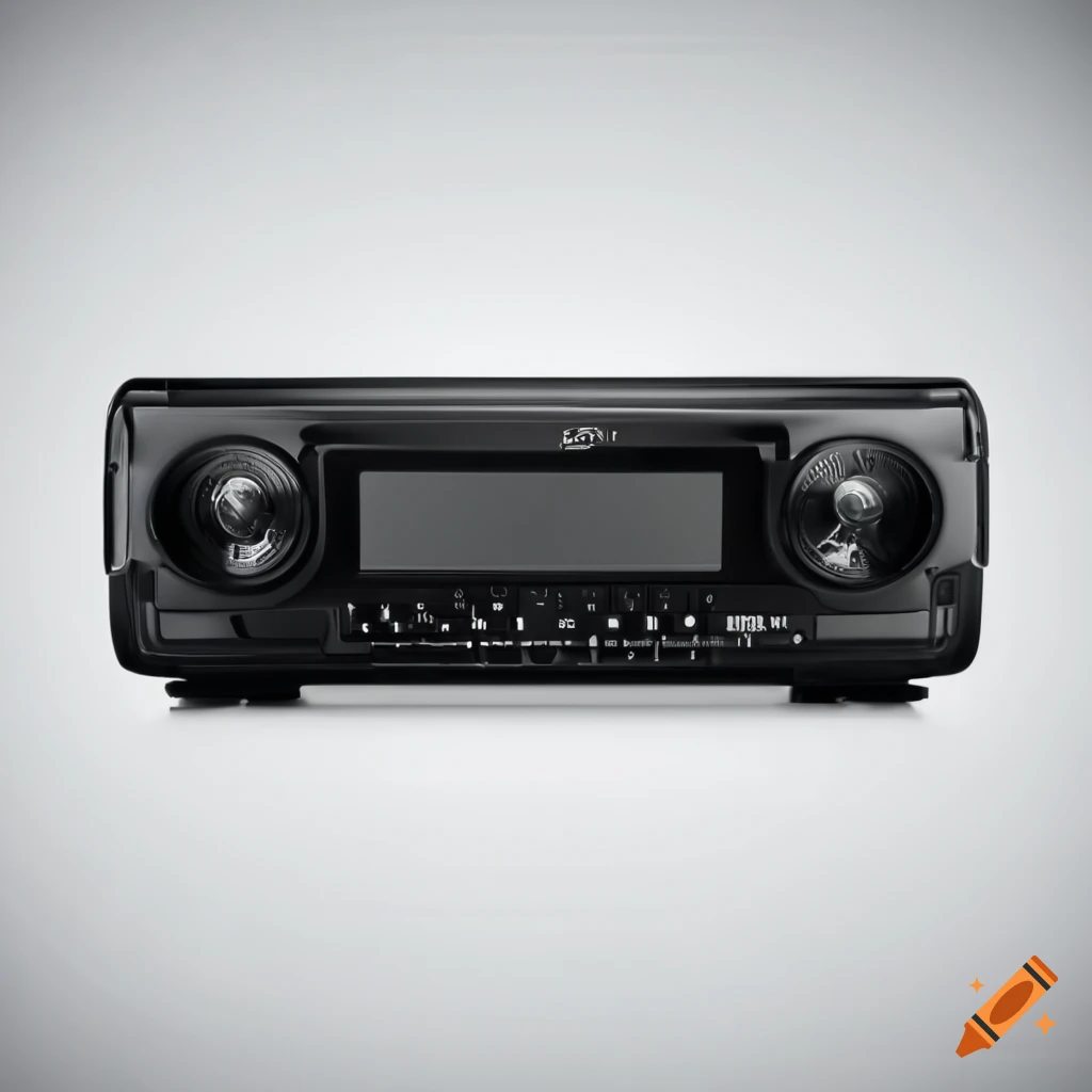 White auto head unit