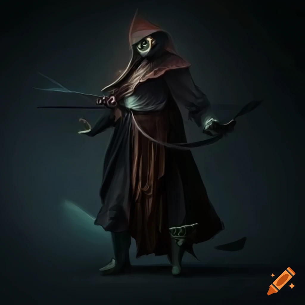 Fantasy warrior cat humanoid with sword and bow on Craiyon