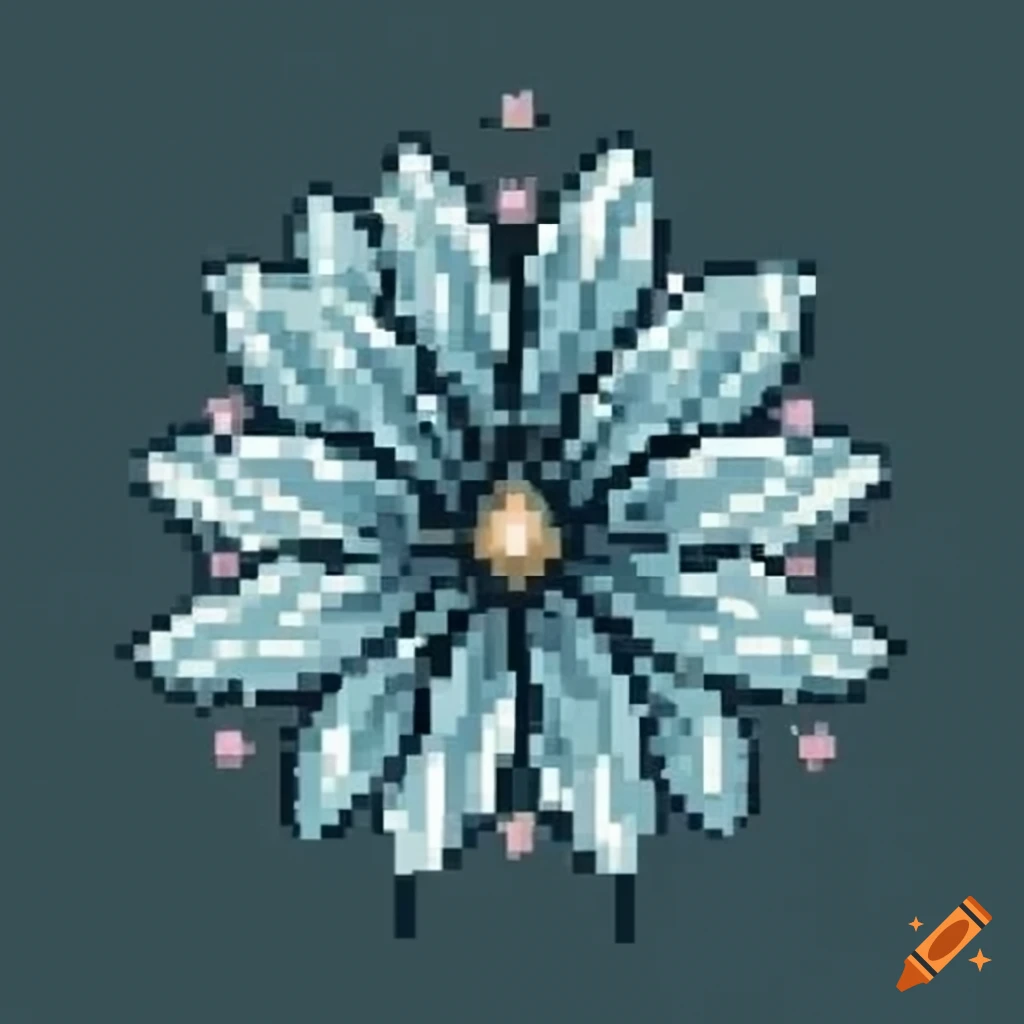 Flower Pixel Art | Best Flower Site