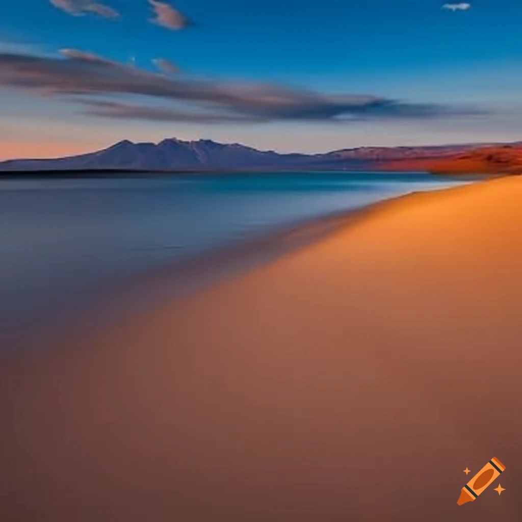 Desert Landscape Along The Shoreline desert-landscape-along-the-shoreline