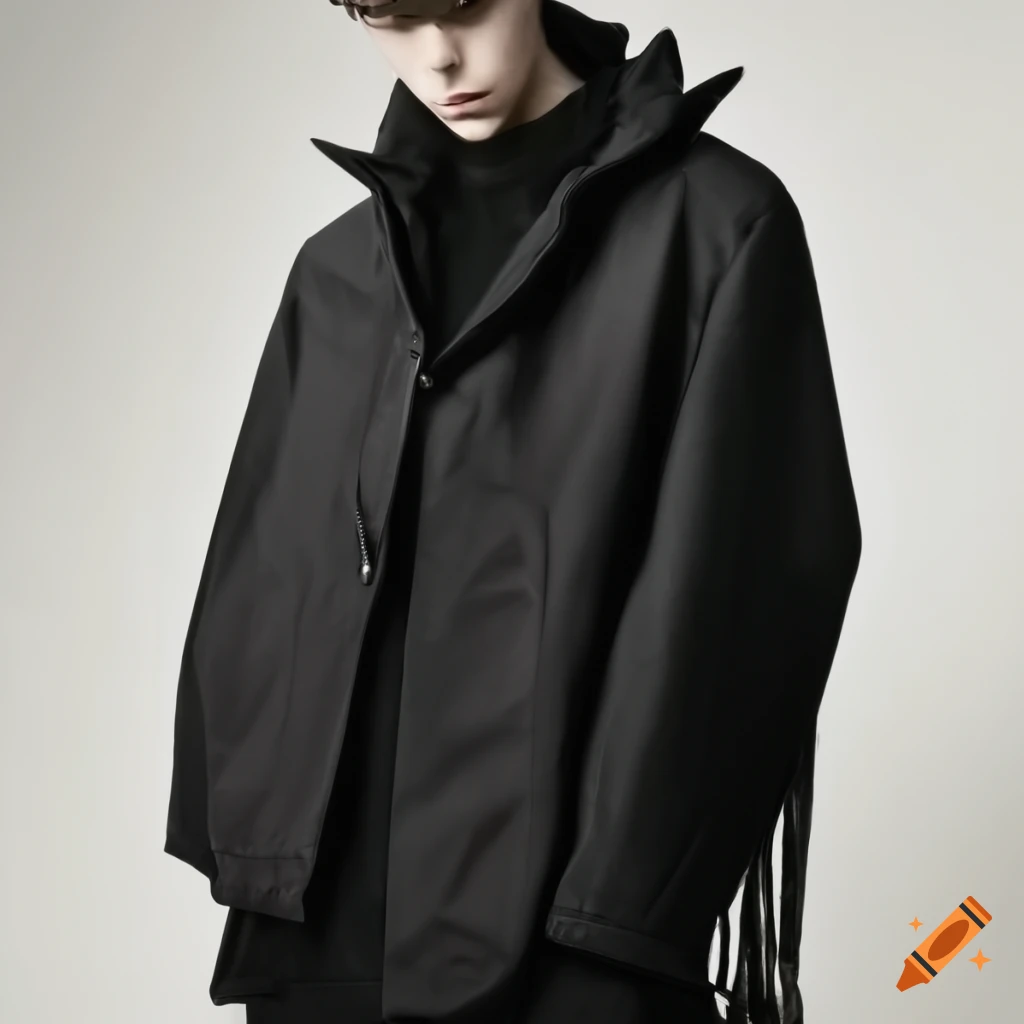 Stylish raf simons jacket on Craiyon