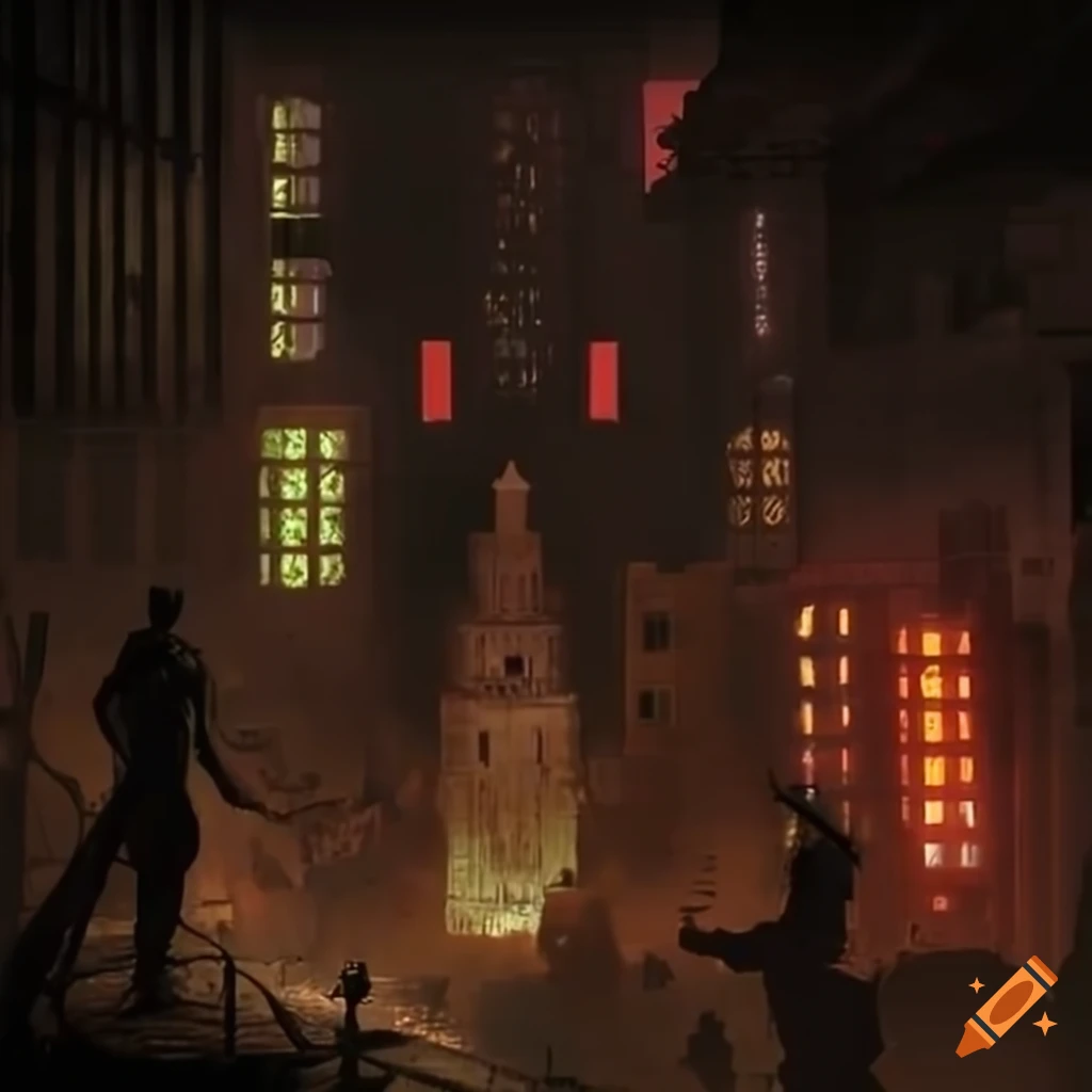 Soul mecha graphic novel poster by james gurney on Craiyon