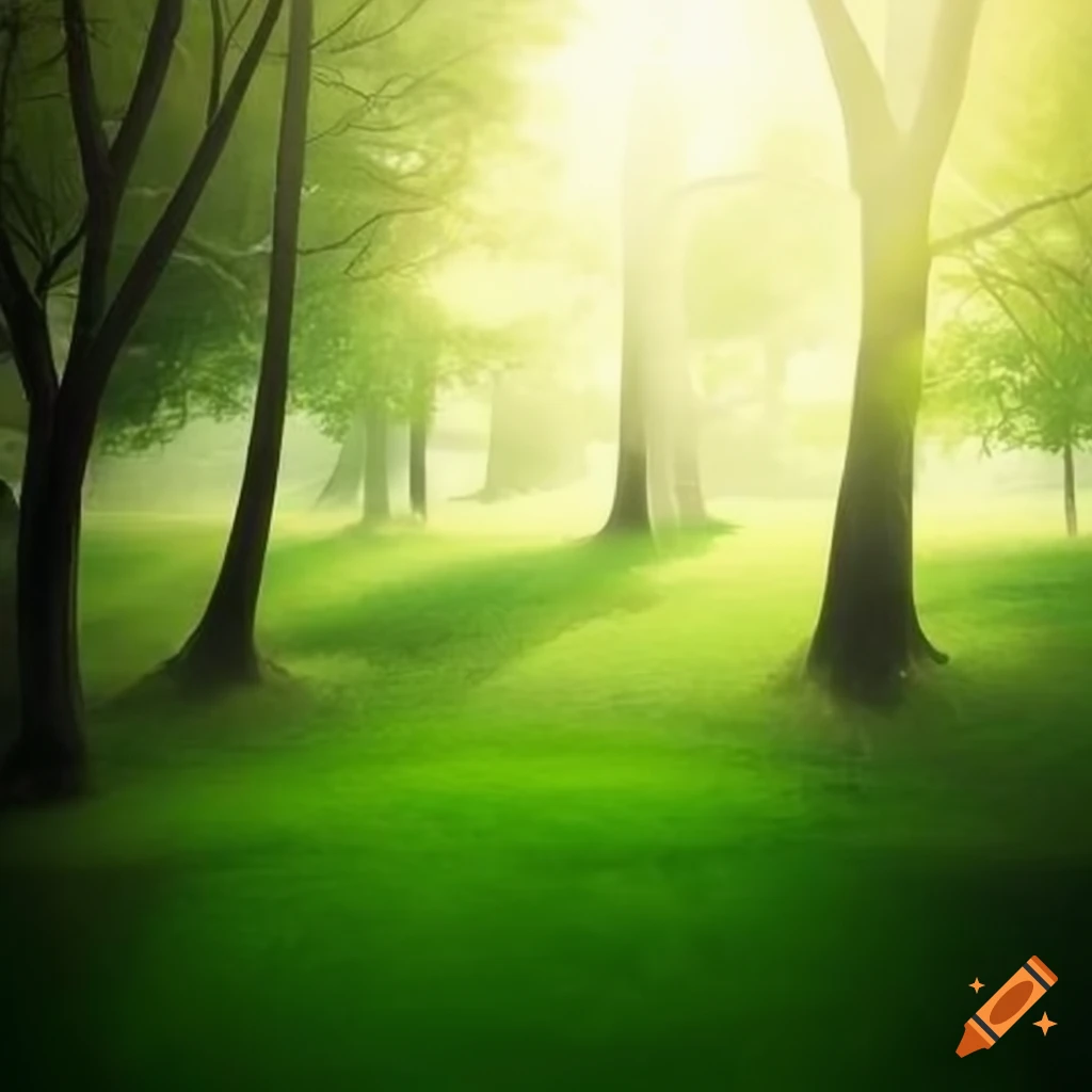 Outdoor classroom in a grassy area under trees
