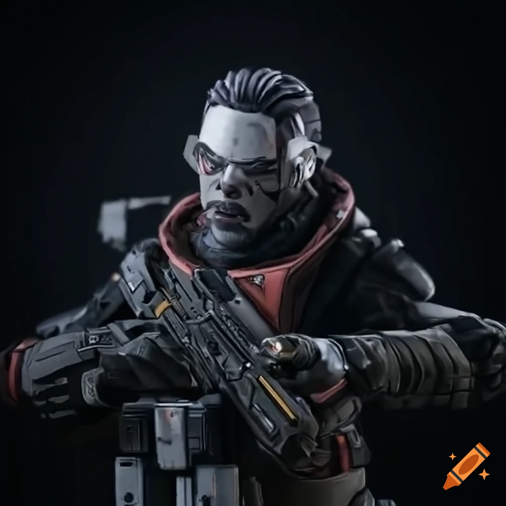 Image of apex legends character ash on Craiyon