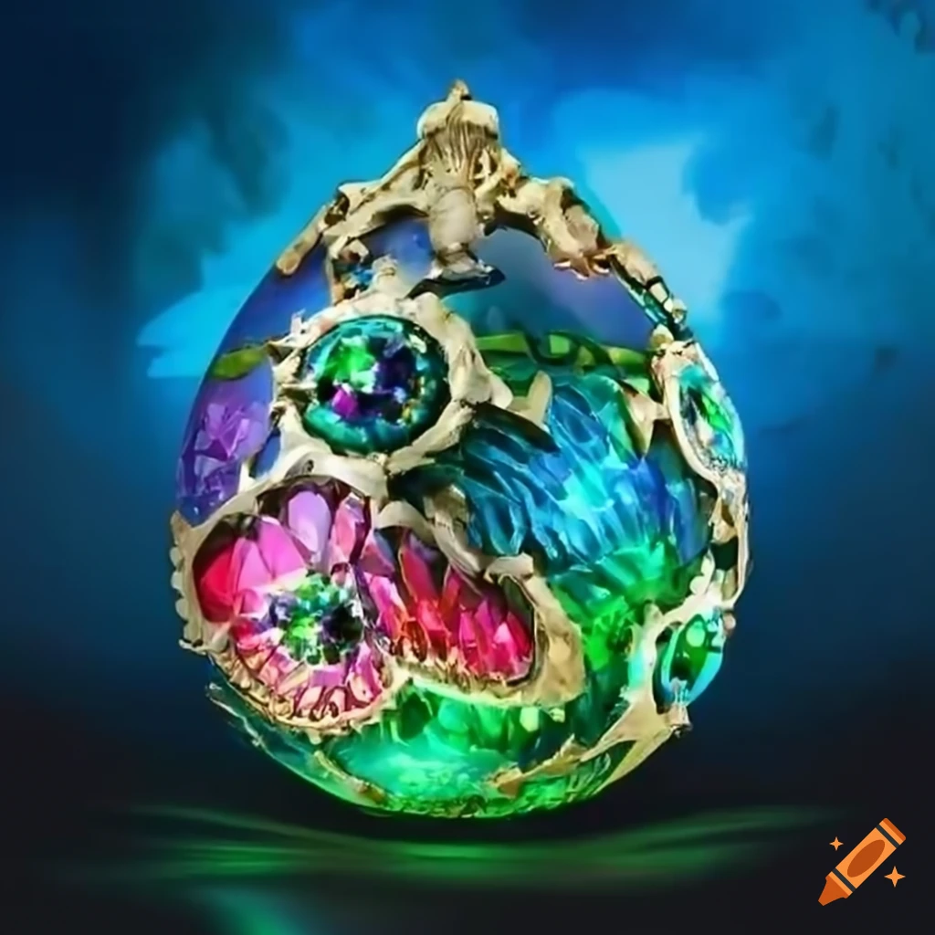 Artistic illustration of a dragon skeleton guarding a colorful dragon ...