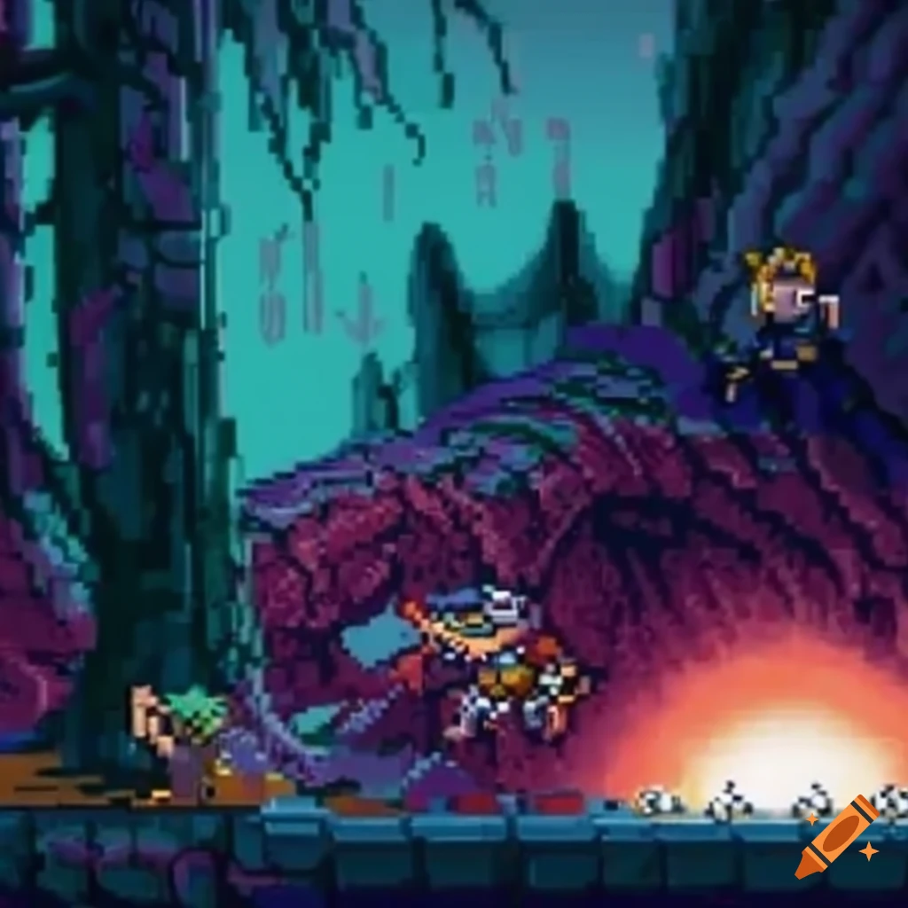 Highly detailed NES game artwork on Craiyon